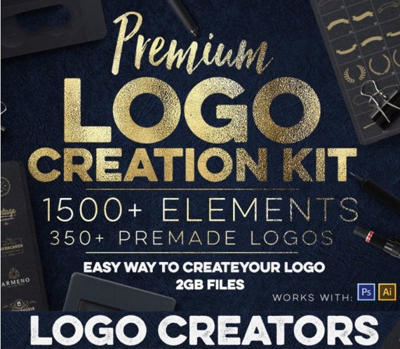The ULTIMATE Logo Template Creator Kits Bundle Mega Collection | Etsy