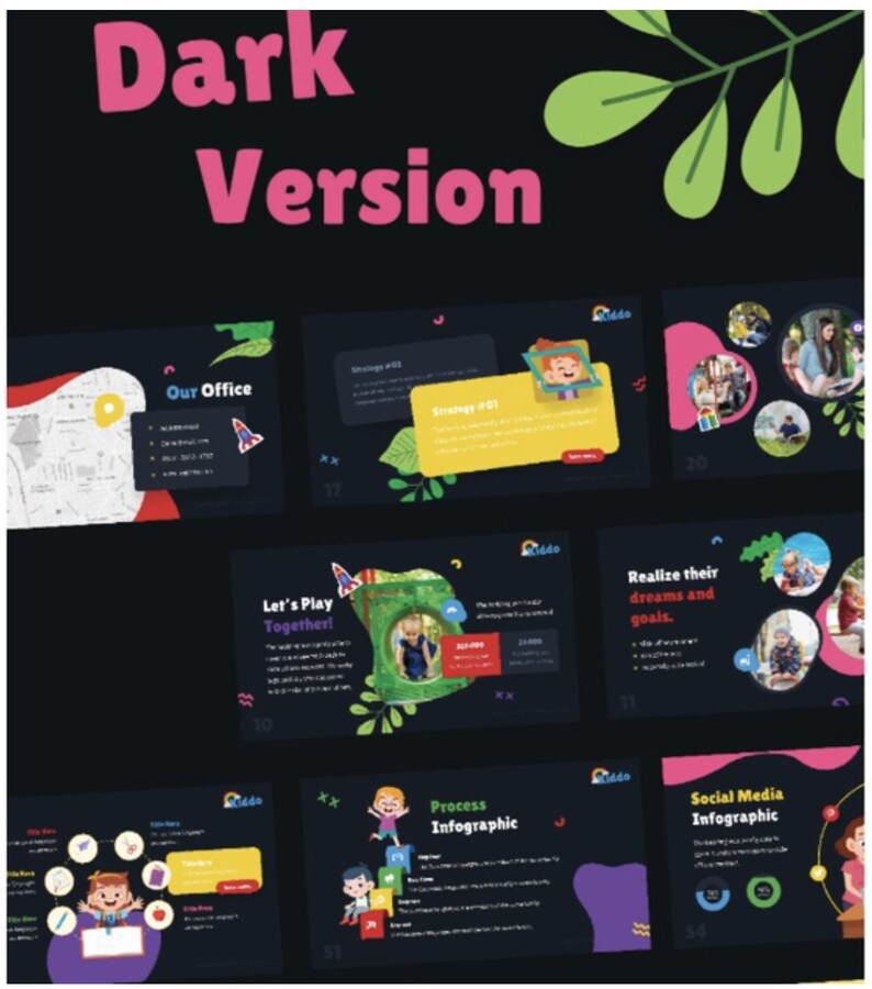 Fun Educational Powerpoint Templates for Kids - Cute Cartoons, Animated ...