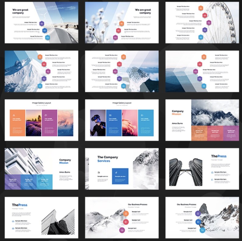 The Press Animated Powerpoint Presentation Templates Premium Slide ...