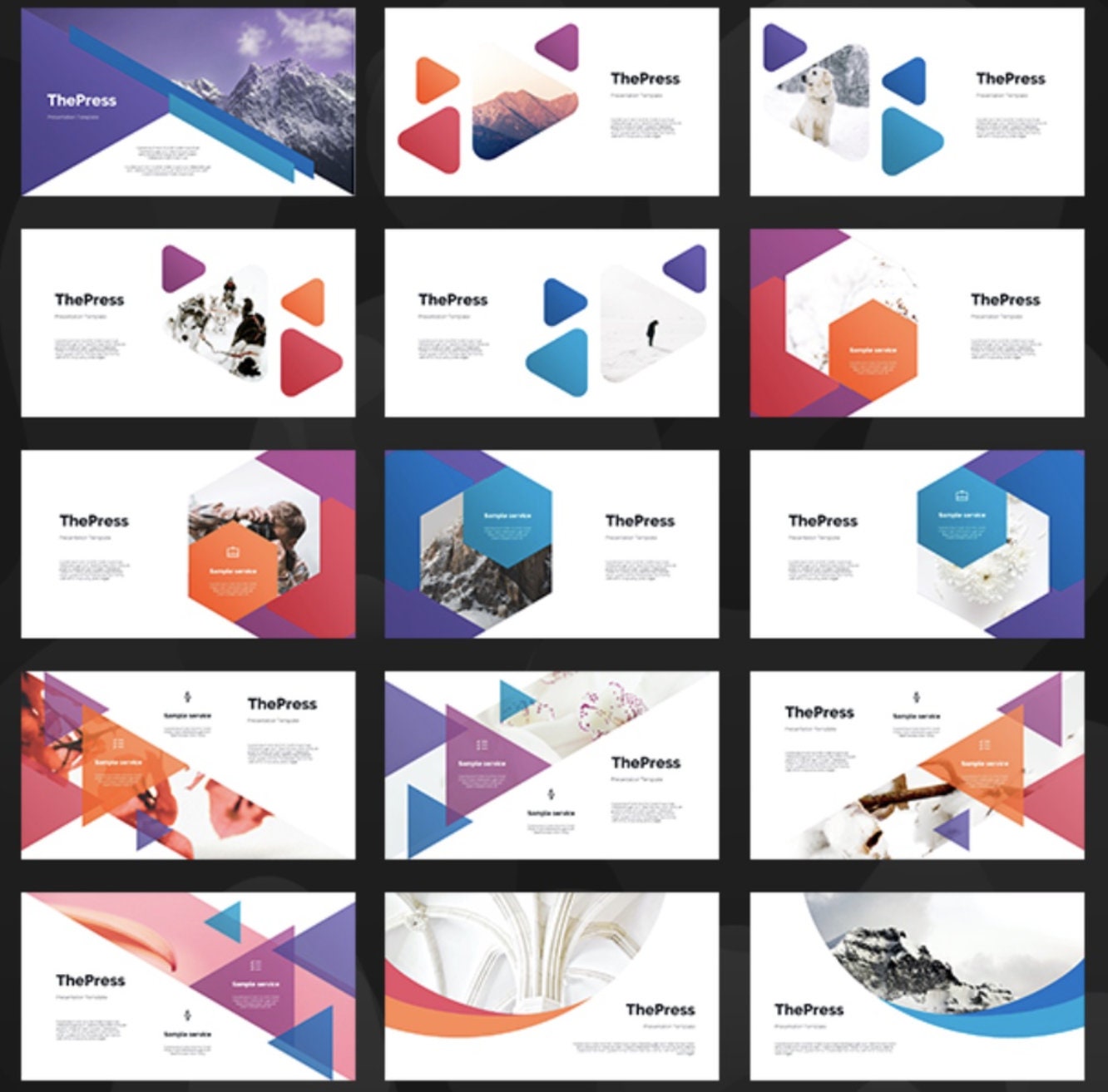 The Press Animated Powerpoint Presentation Templates Premium Slide ...