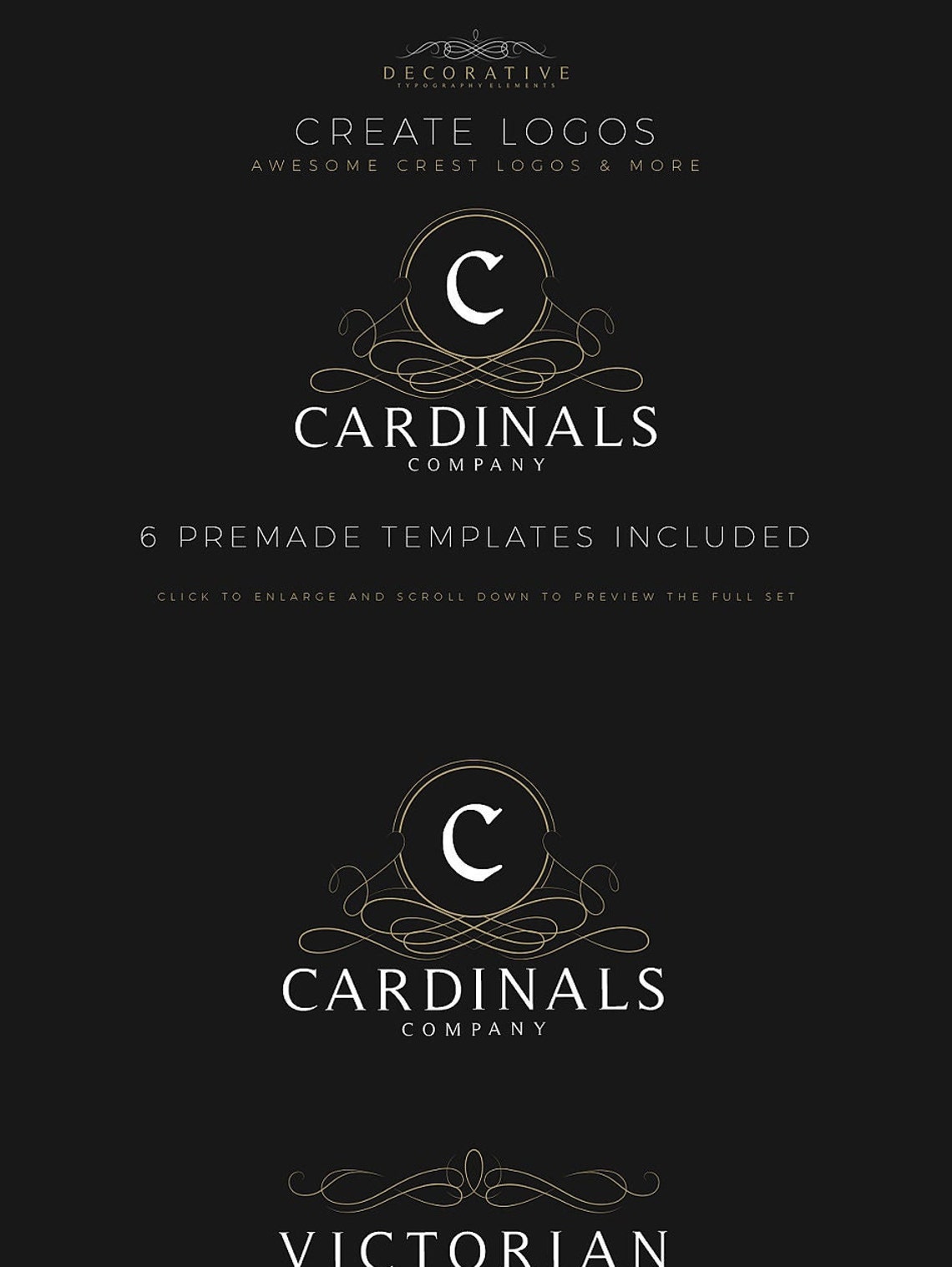 Logo Creation Kit Logo Calligraphy Edition Template Creator Kits Bundle ...
