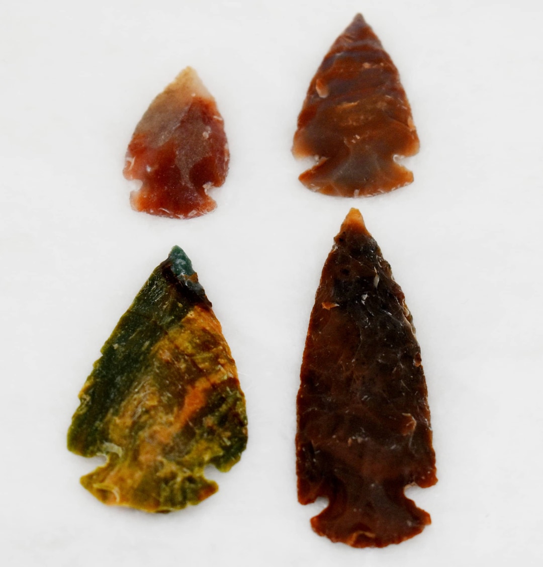 Pick One Natural Fancy Jasper Arrowhead Point Spearhead Arrowhead ...