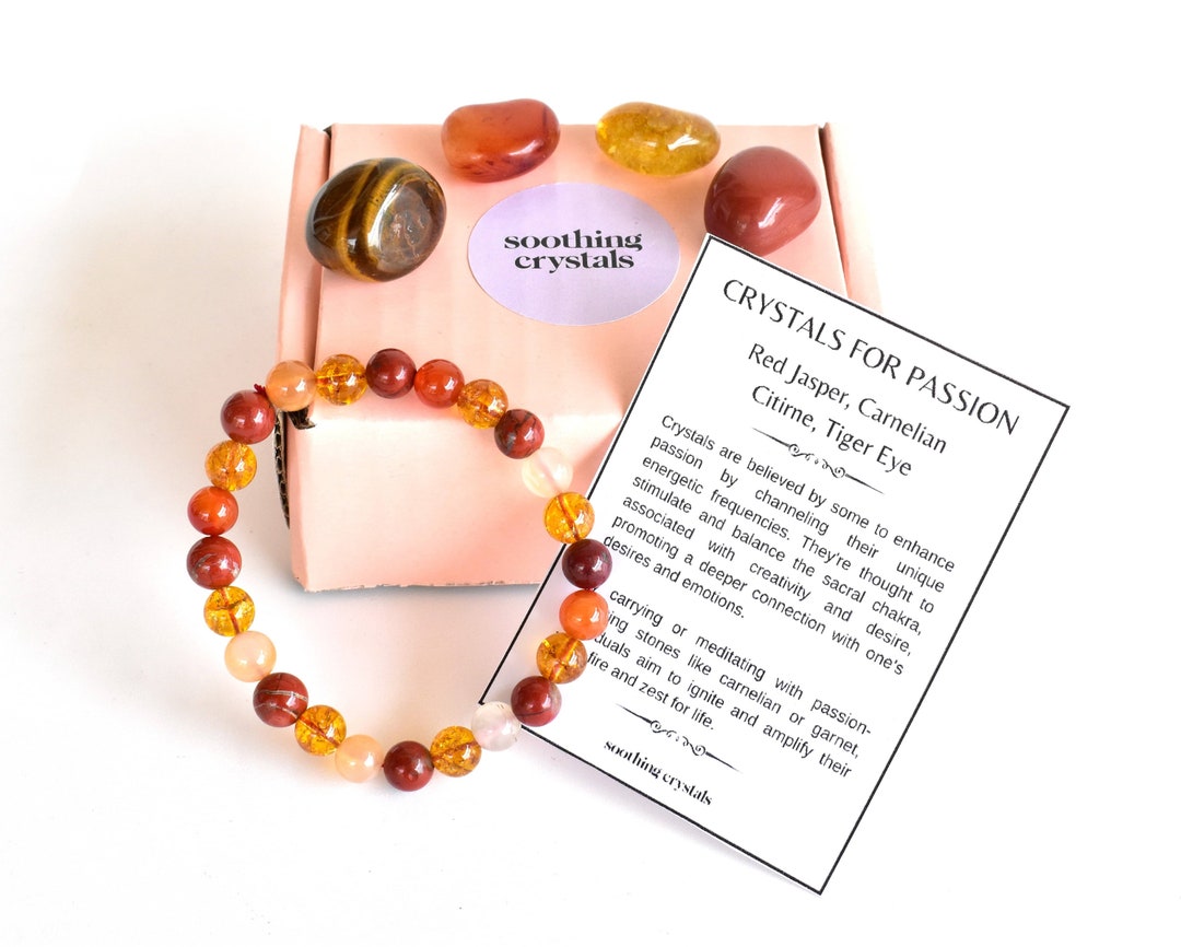 Enhances PASSION Crystals Set, Gifts for Passion | Passion Intention ...