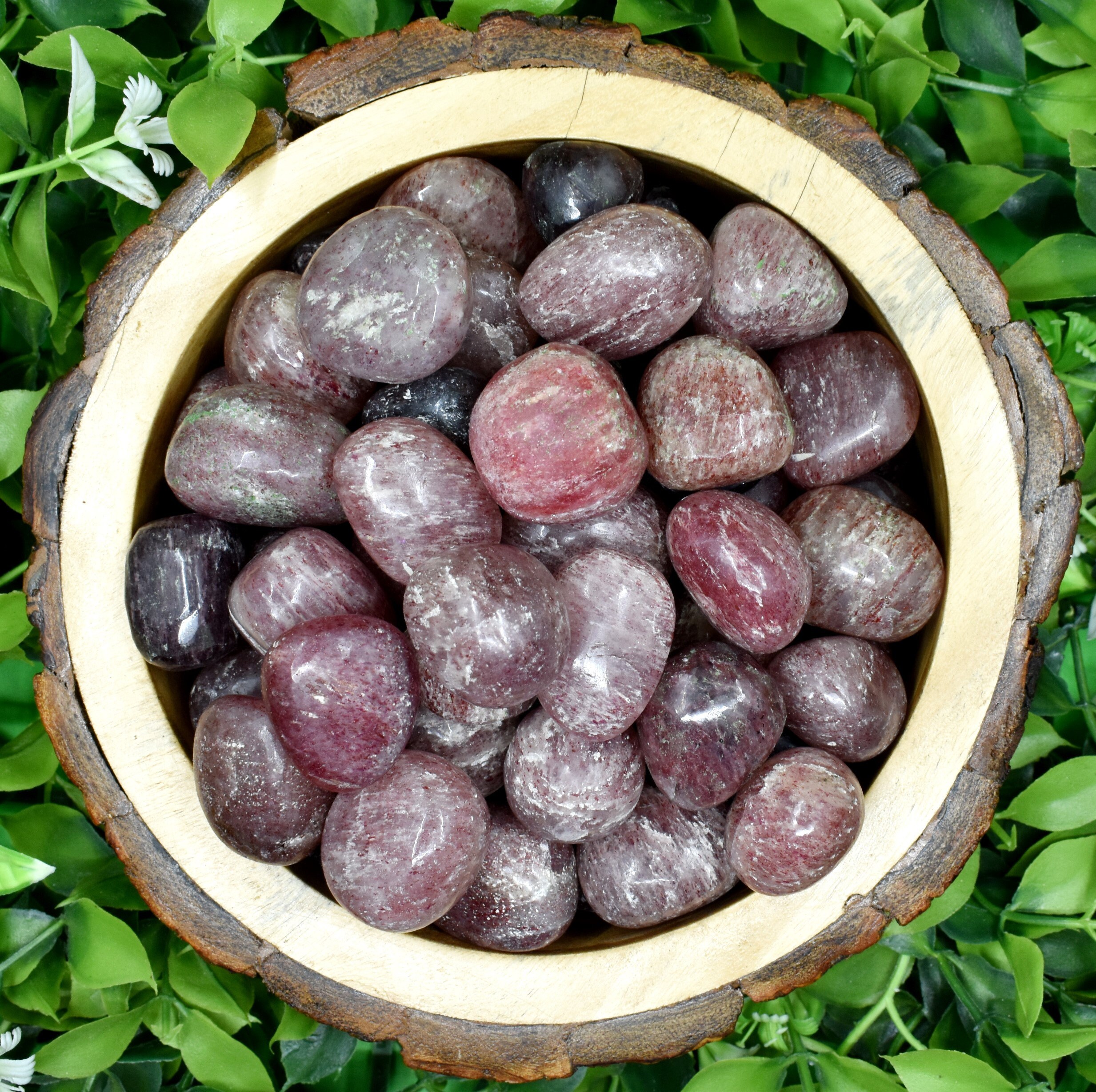 Strawberry Quartz Tumbled Stones A Grade Healing Crystals - Etsy