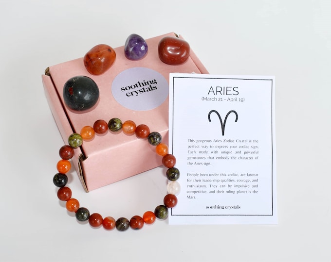 LEO Zodiac Crystals Set, Astrology Birthday Gift, Astrology Gift ...