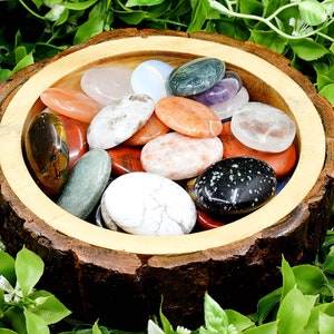 Bulk Worry Stones Mix Lot of 50 Pcs Wholesale Worry Stones, Bulk Palm ...