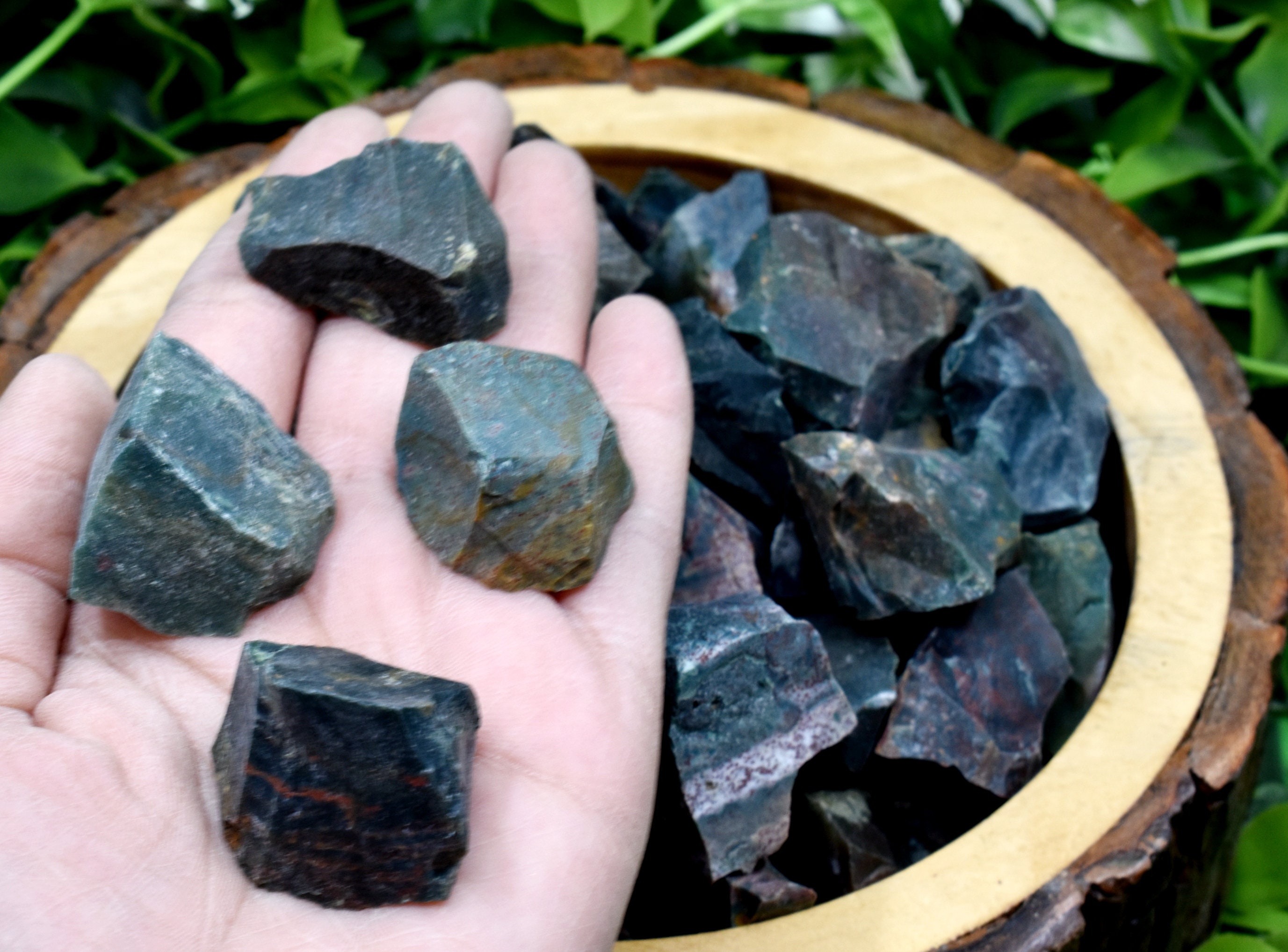 Bloodstone Rough Natural Stones 1 Inch Bloodstone Raw Stones - Etsy