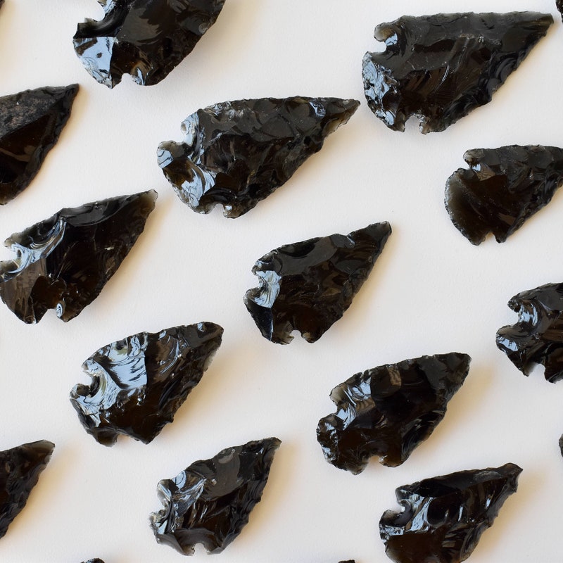 Obsidian Arrowheads - Etsy