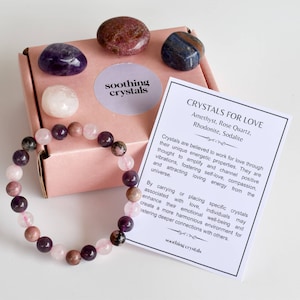 Attracting LOVE Crystals Set, Love for Gifts Set, Love Crystal Set ...