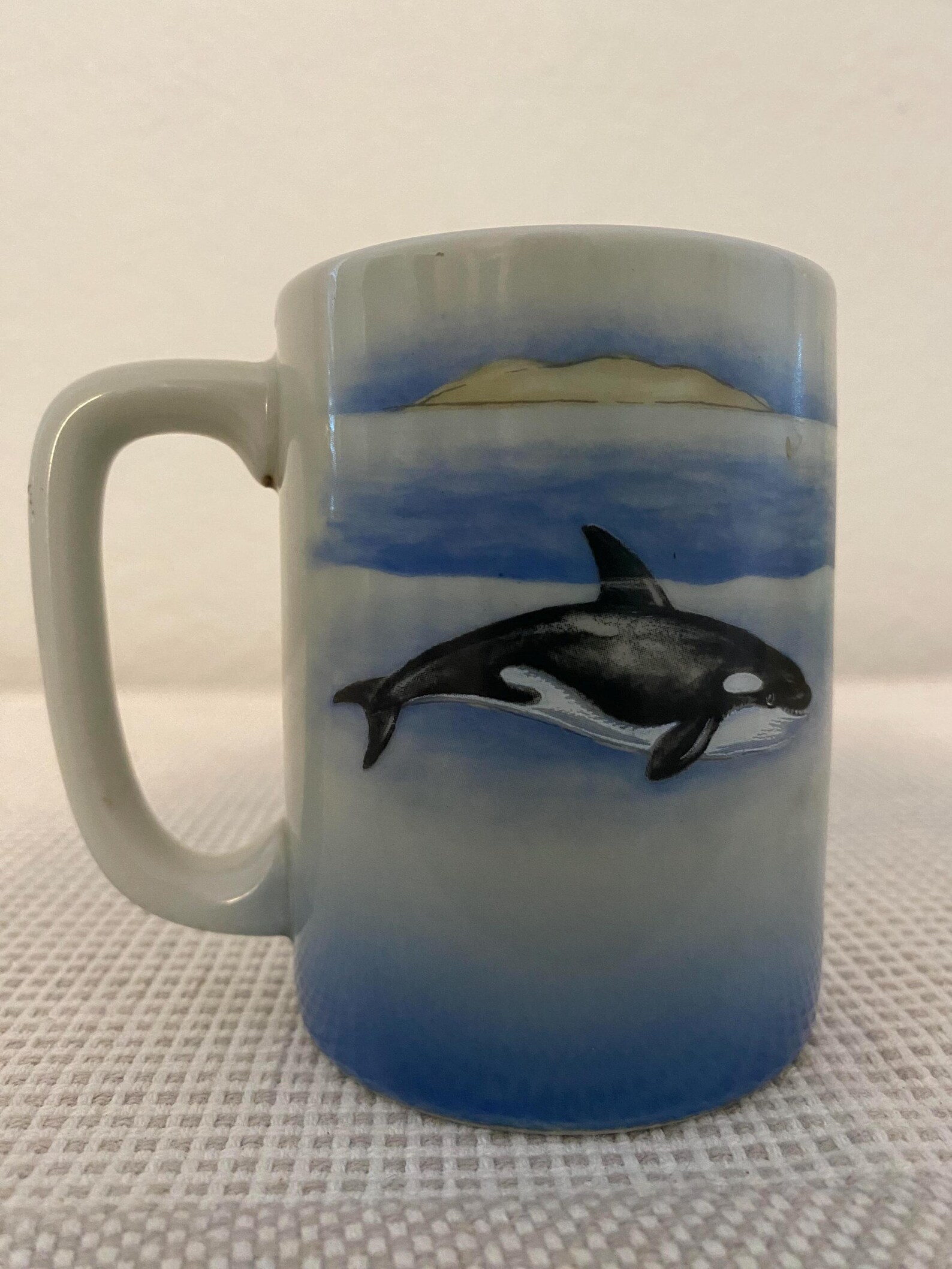 Otagiri Mug Orca Whale Vintage - Etsy