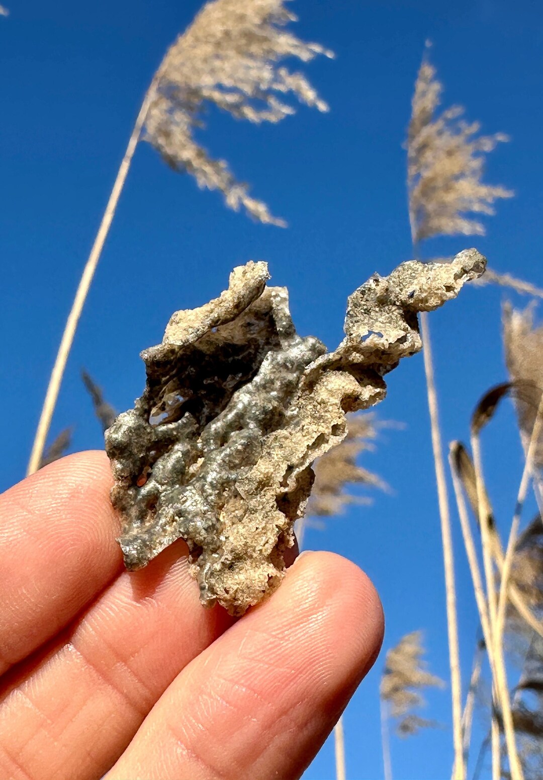 Small Fulgurite Piece | Lightning Tube | Lightning Sand | Lightning ...