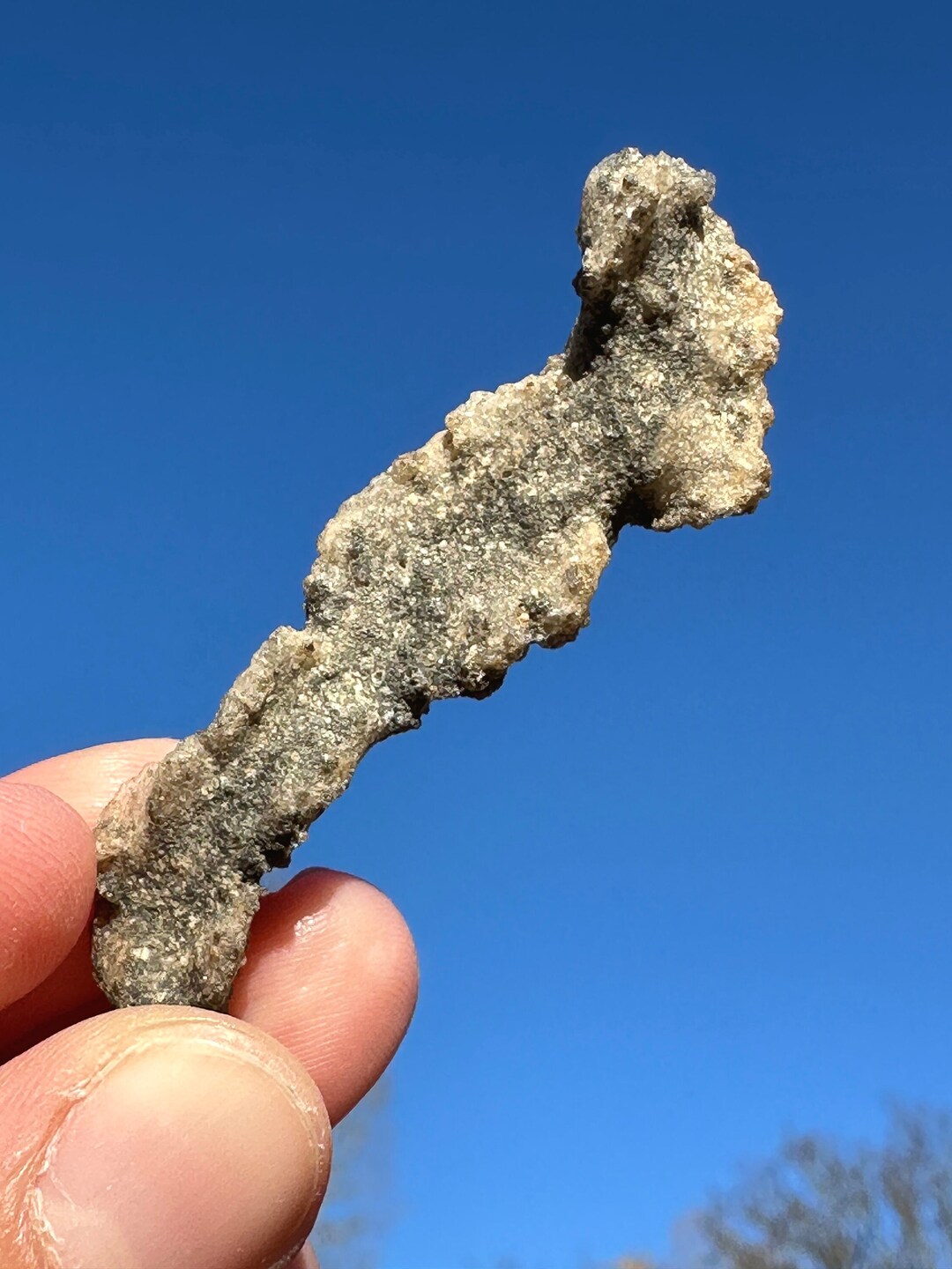 Genuine Fulgurite Flash Tube Lightning Sand Lightning Rock ...