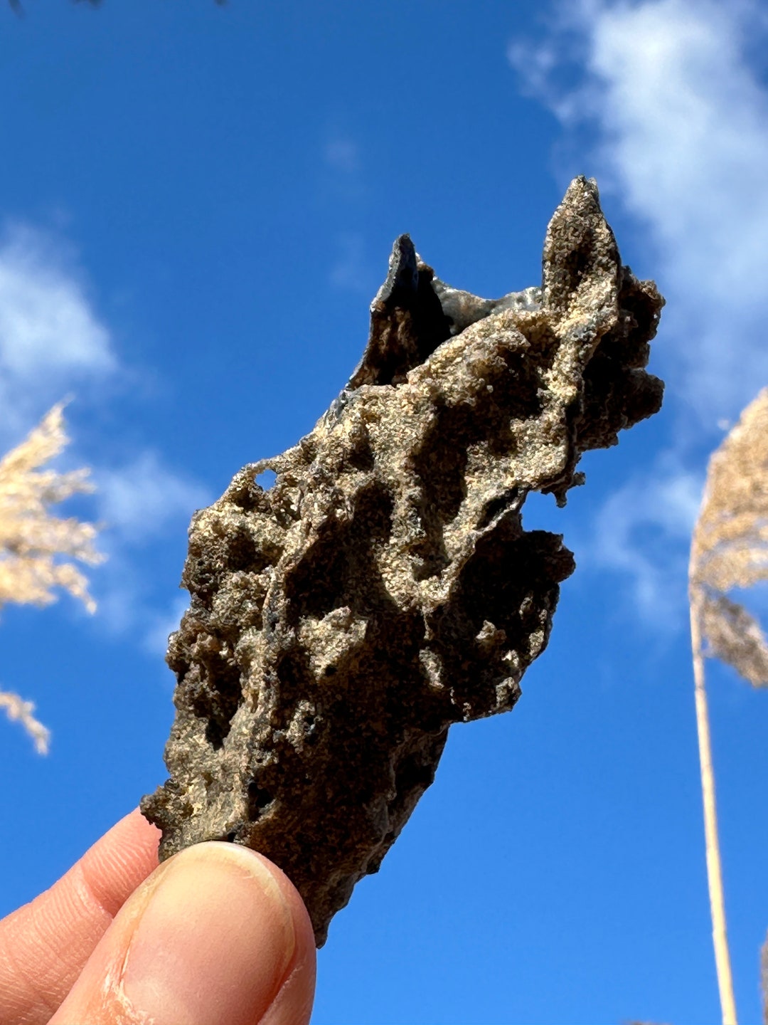 Genuine Fulgurite | Flash Tube | Lightning Sand | Lightning Rock ...