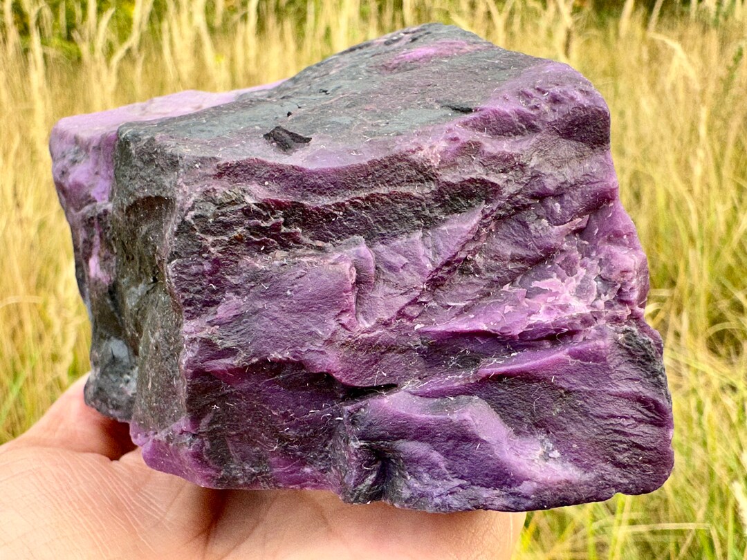 999 Grams of Sugilite Rough Stone From the Famous Wessels Mine - Etsy