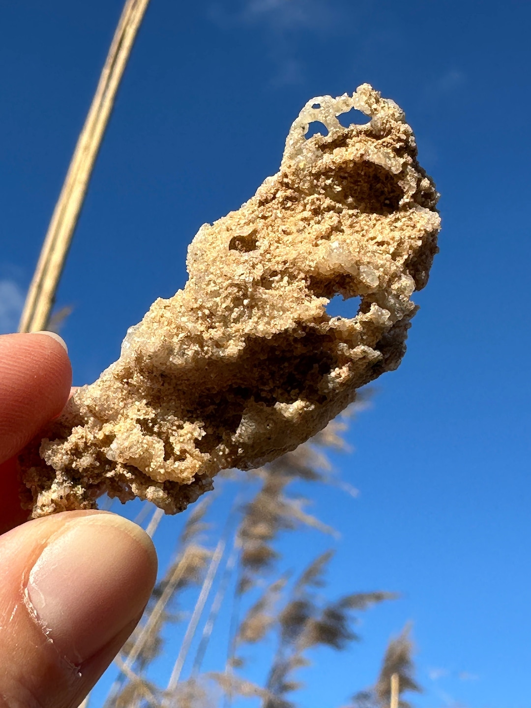 Genuine Fulgurite Flash Tube Lightning Sand Lightning Rock ...