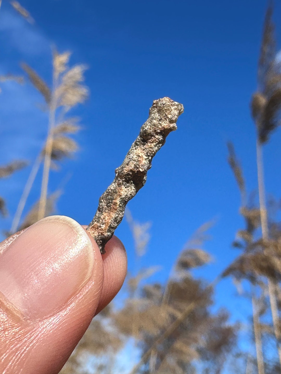 Small XS Fulgurite | Flash Tube | Lightning Sand | Lightning Rock ...