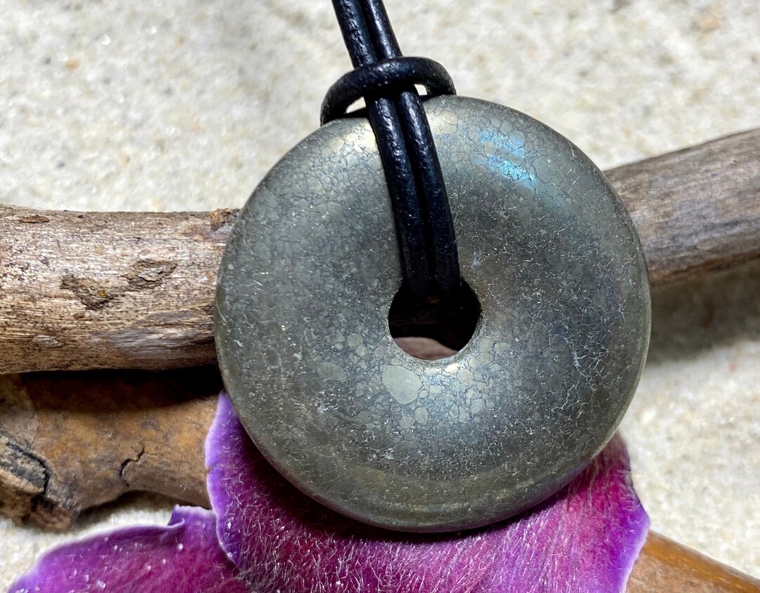 Genuine Pyrite Donut Pi Disk Spirituality Meditation Chakra - Etsy