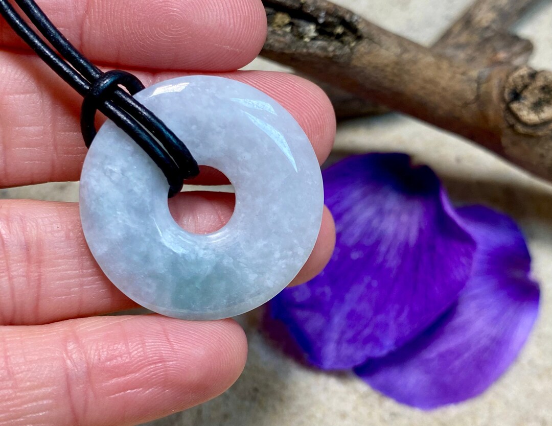 Jade Donut Pi Disk 3cm Meditation Spirituality Chakra - Etsy