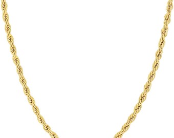 24k Gold Chain - Etsy