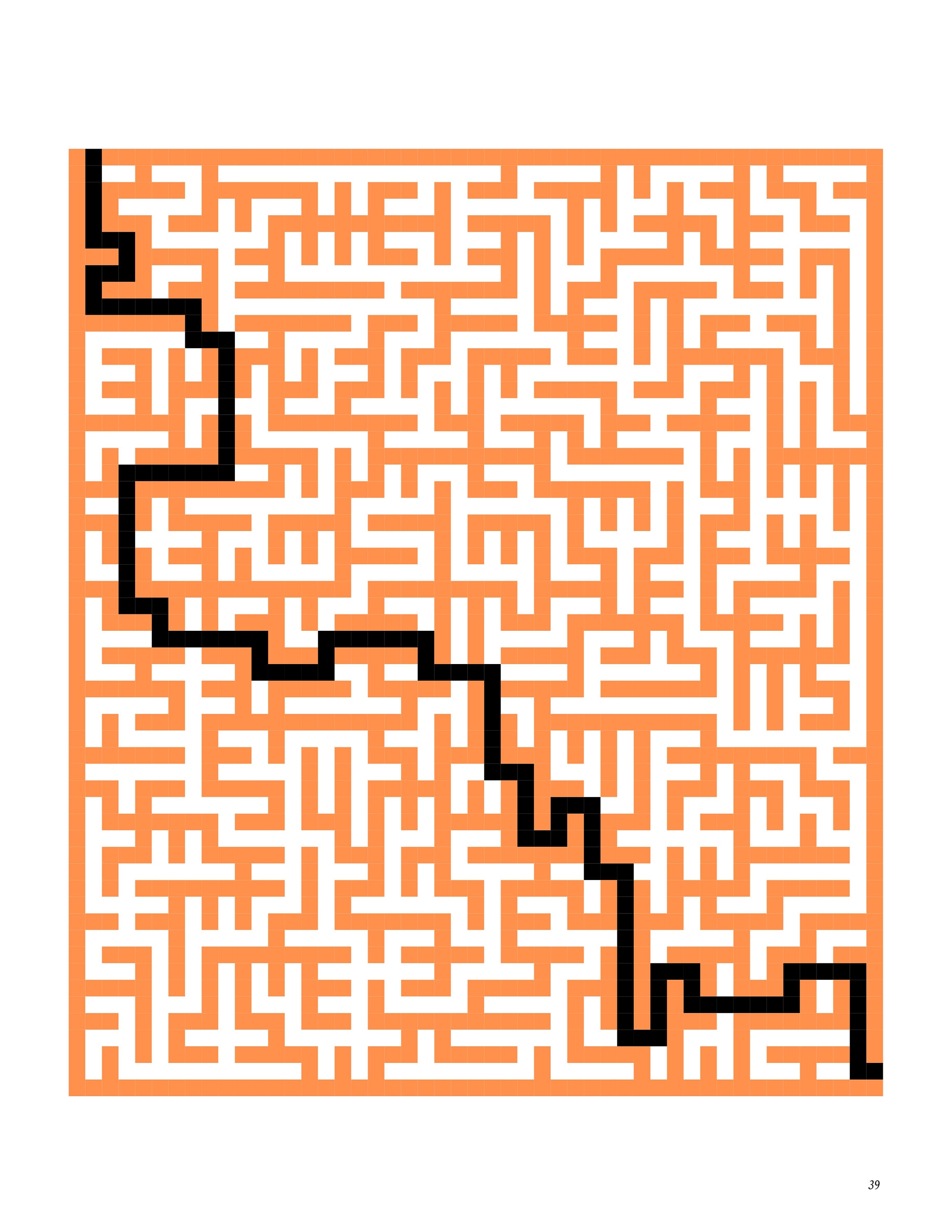 100 BIG COLORFUL MAZES With Solutions - Medium Level | Printable Pages ...