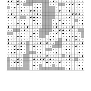 200 Mine Finder Puzzle Games With Solutions / Printable Pages / Instant ...