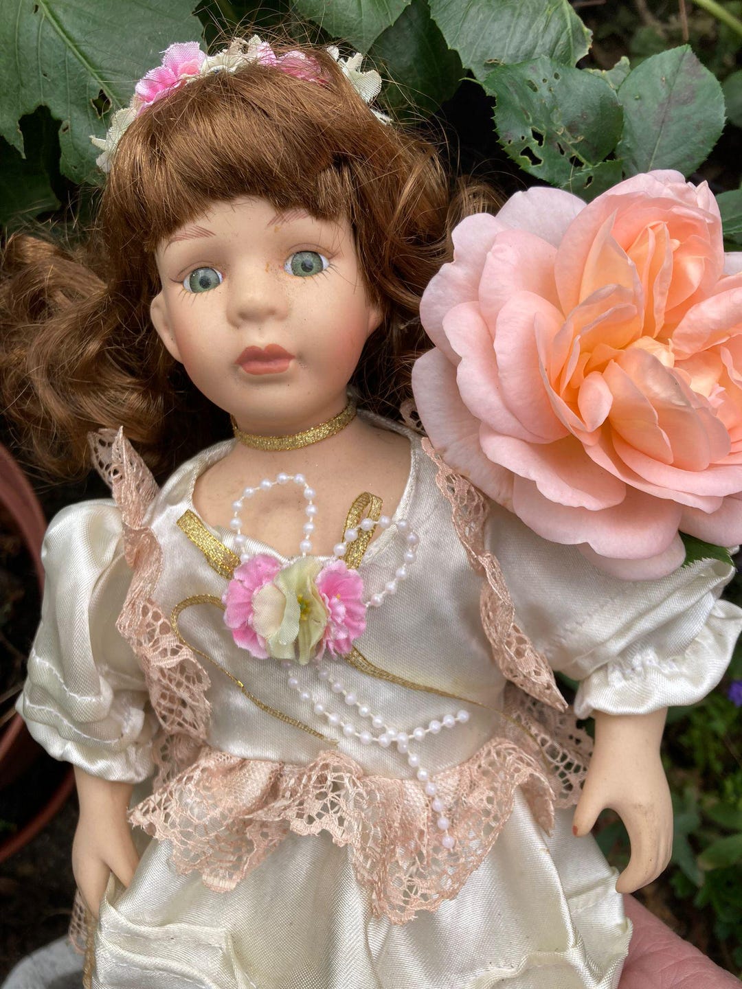 Haunted Ceramic Positive Doll Mirabelle. - Etsy