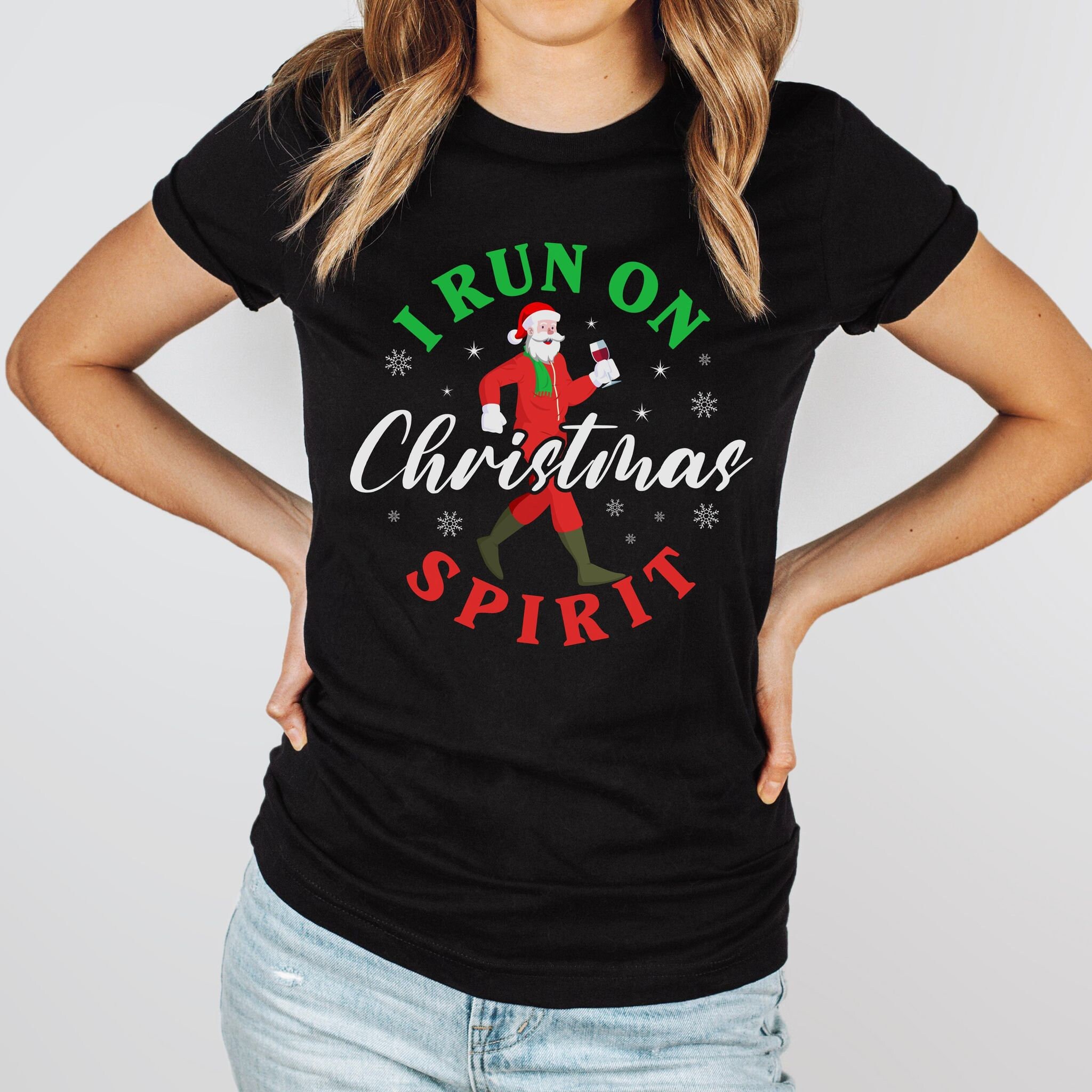 Runner Christmas Shirt Funny Christmas Running Shirt Funny - Etsy