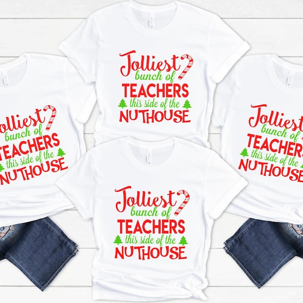 Teacher Christmas Shirt - Etsy