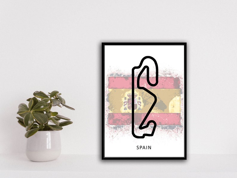 gift design personalised formula 1 picture wall art minimalist ...