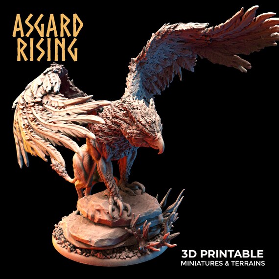 Griffon Asgard Rising Dungeons and Dragons tabletop | Etsy