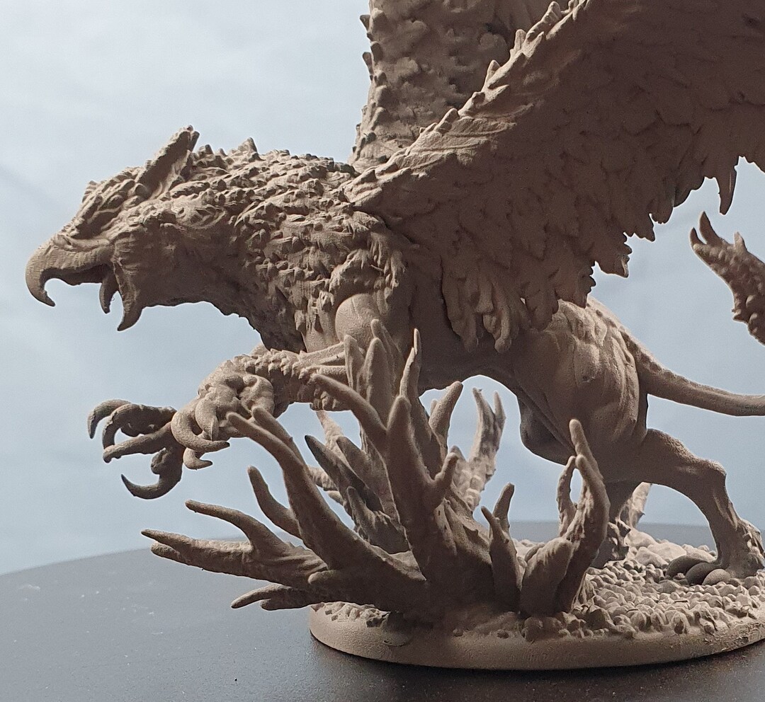 Griffon Charging Asgard Rising Dungeons and Dragons Tabletop RPG D&D - Etsy