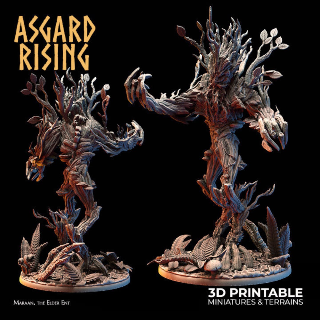 Maraan the Elder Treant | Fantasy Miniature | RPG | Dungeons and ...