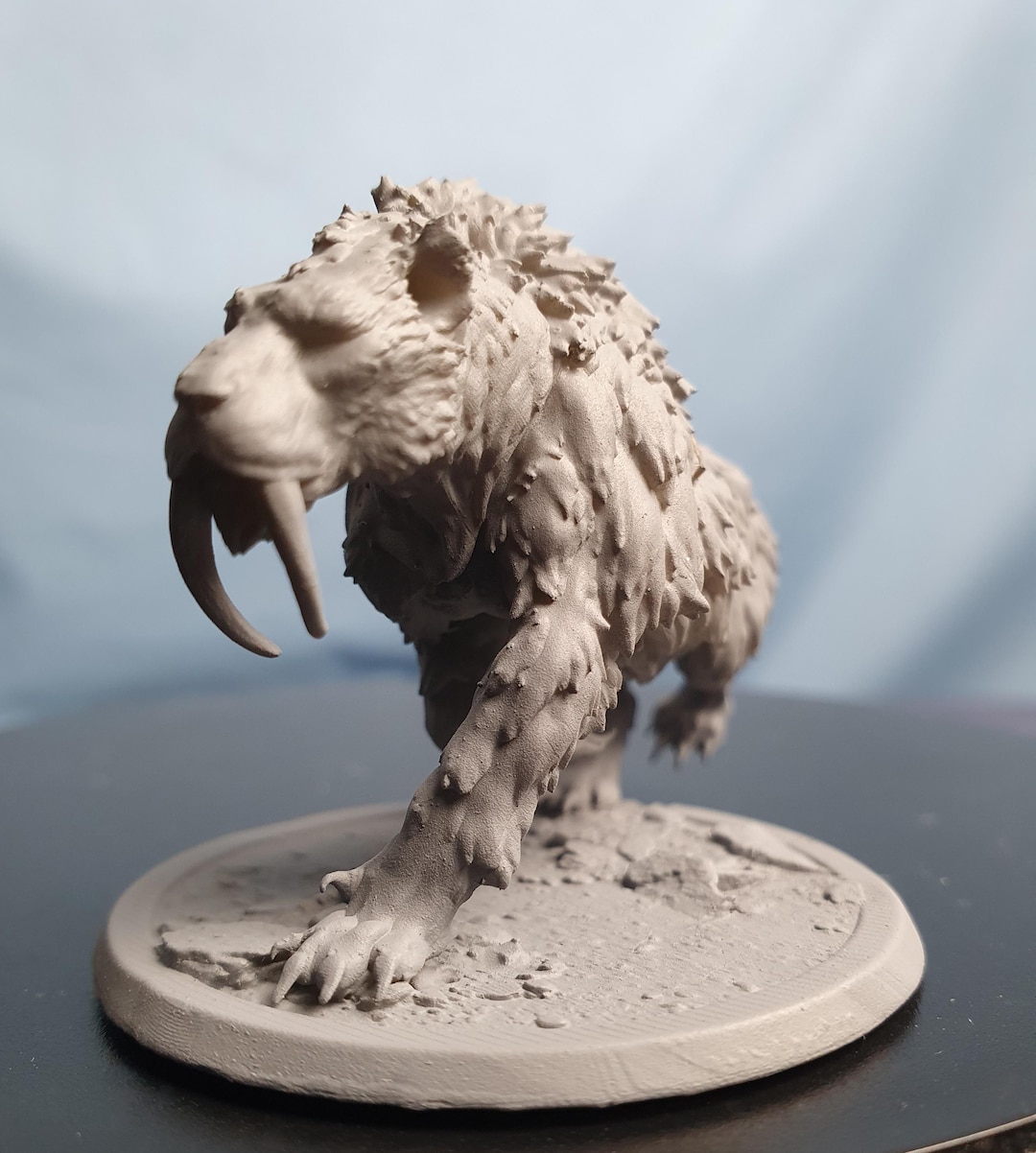 Sabre-toothed Tiger | Fantasy Miniature | RPG | Dungeons and Dragons ...