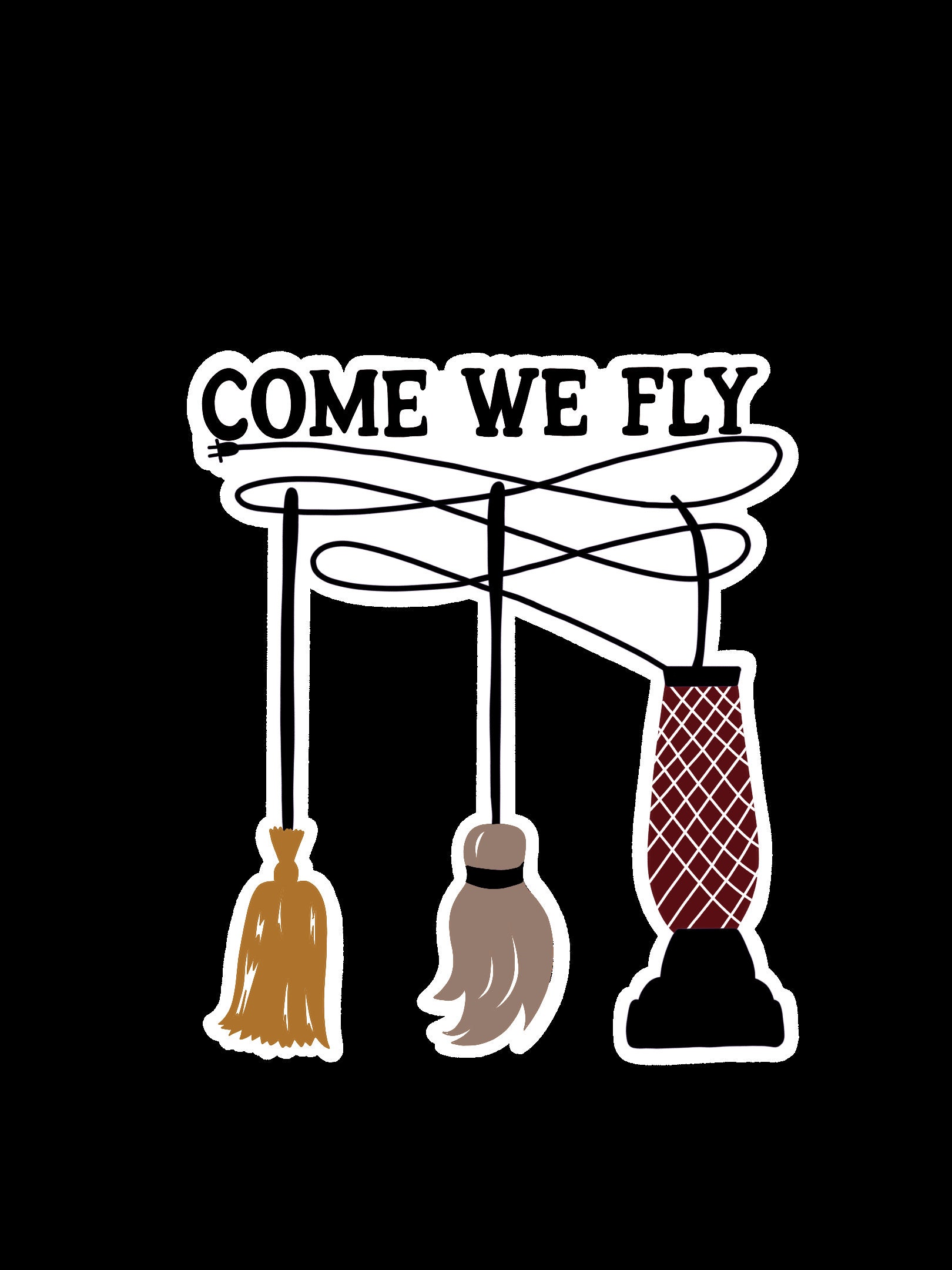 Hocus Pocus Stickers - Waterproof Vinyl Sticker - Etsy