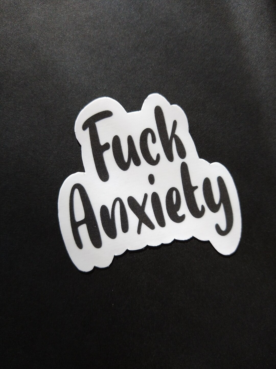 Anxiety Sticker - Waterproof Vinyl Sticker - Etsy