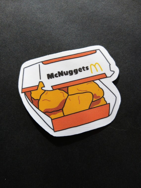 Nuggets Sticker Waterproof Vinyl Sticker - Etsy