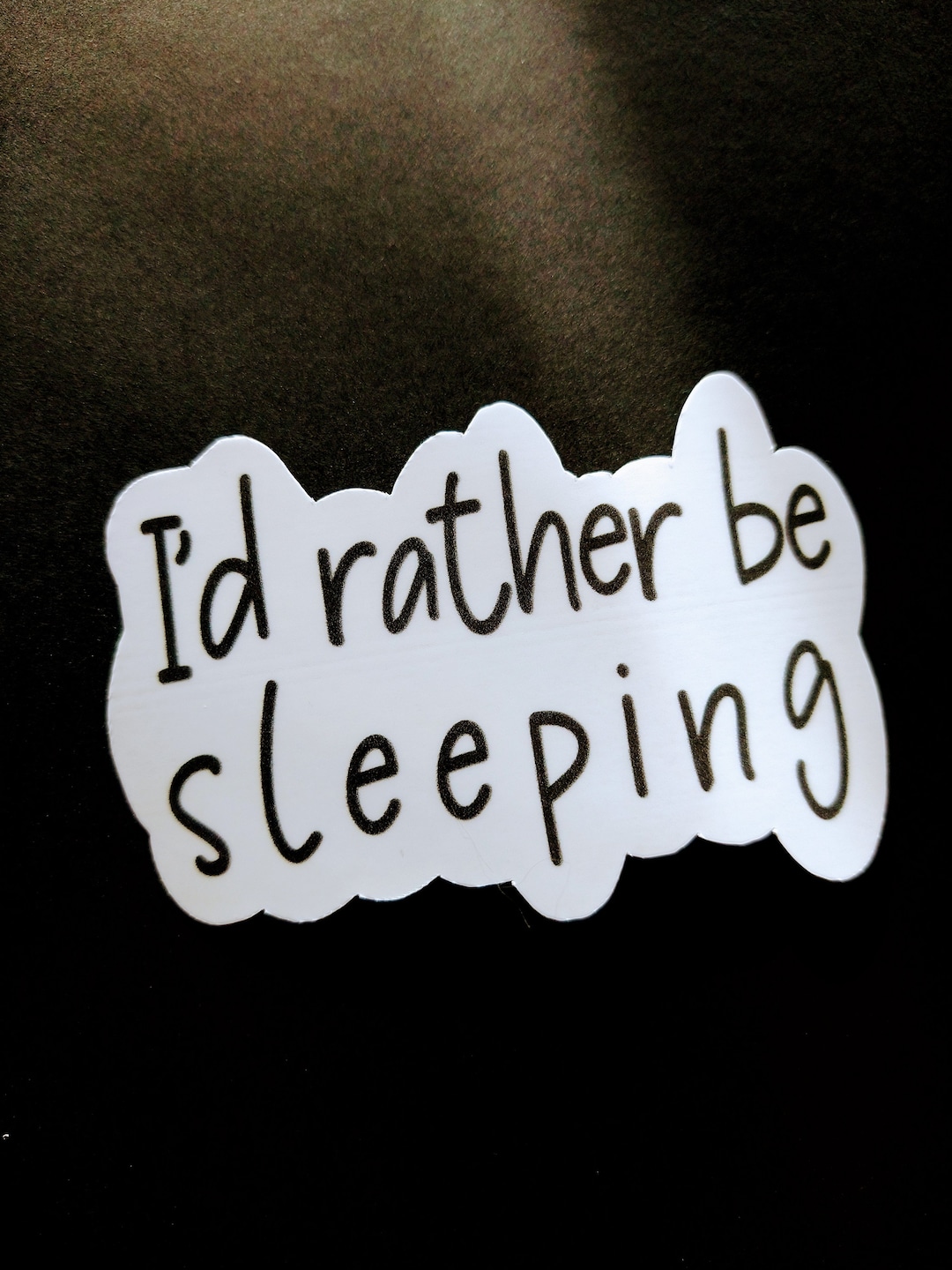 Sleep Sticker - Waterproof Vinyl Sticker - Etsy