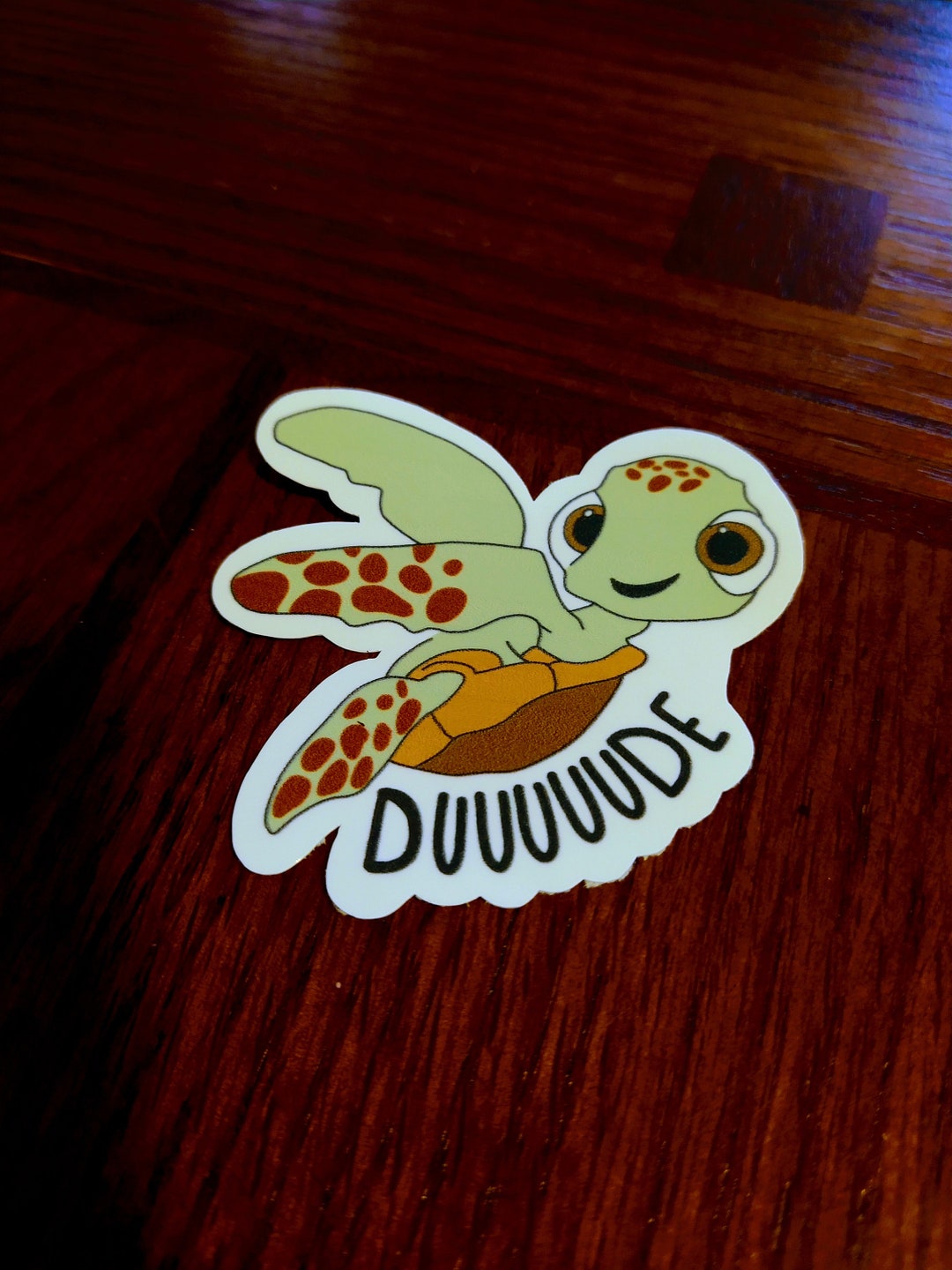 Dude Sticker - Waterproof Vinyl Sticker - Etsy