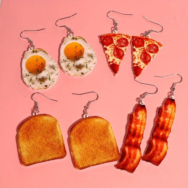 Toast Earrings - Etsy