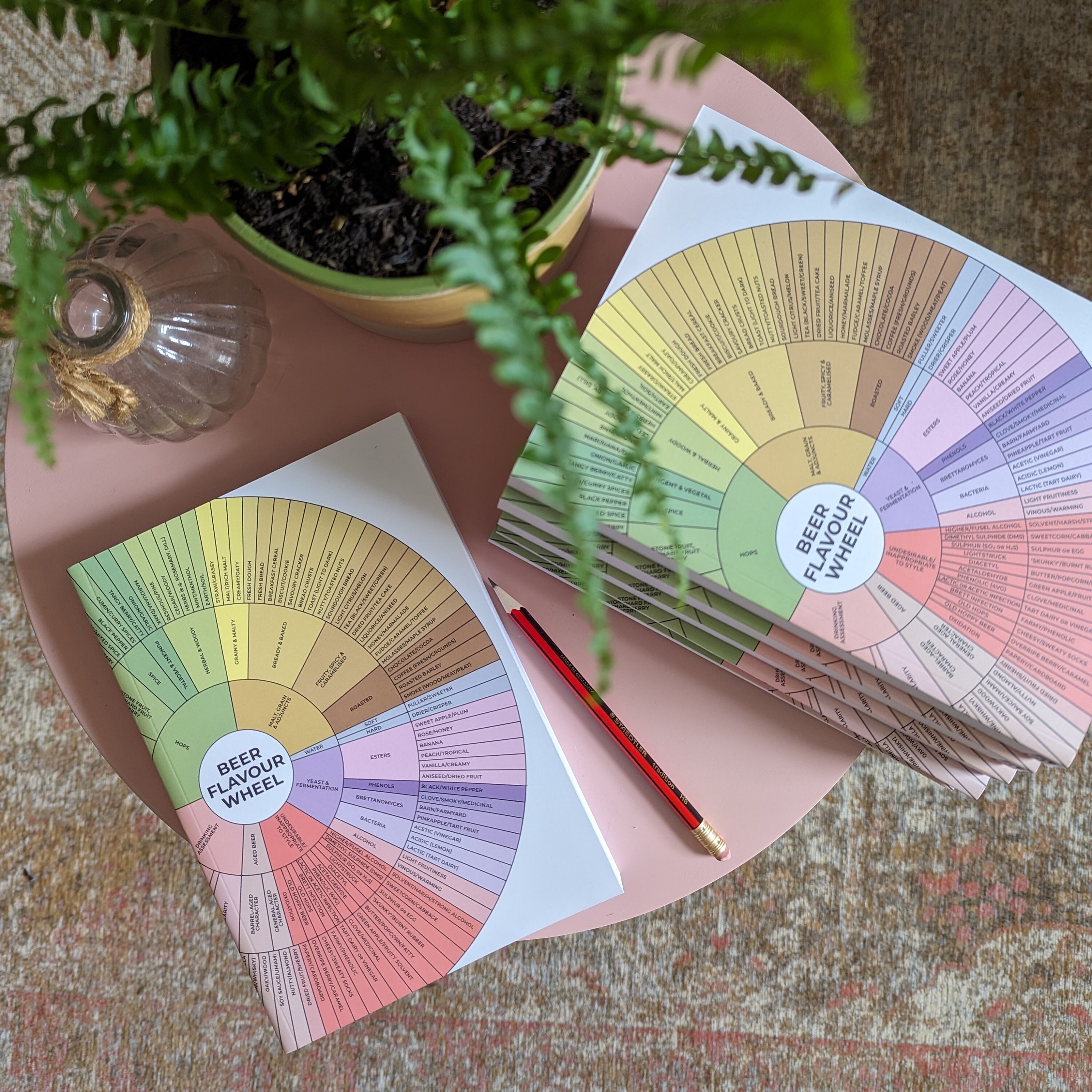 Beer Flavour Wheel Set - Etsy