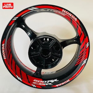 CBR 600RR Wheel Decals Honda Motorcycle Rim Stickers Cbr600rr ...