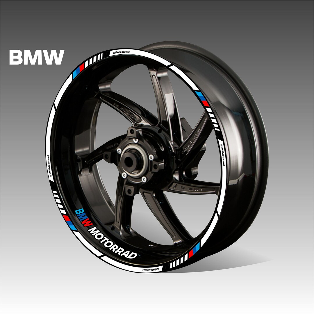 Bmw Wheel Decals Rim Stripes Motorcycle Wheel Stickers Rim Tape Kit - Etsy