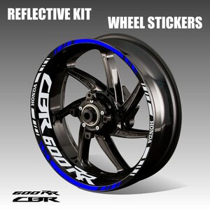 Honda CBR600RR Wheel Stickers Cbr Decals Motorcycle Rim Decals Rim Tape ...