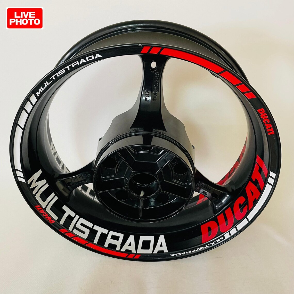 Ducati Multistrada Wheel Decals Rim Stickers for Ducati - Etsy