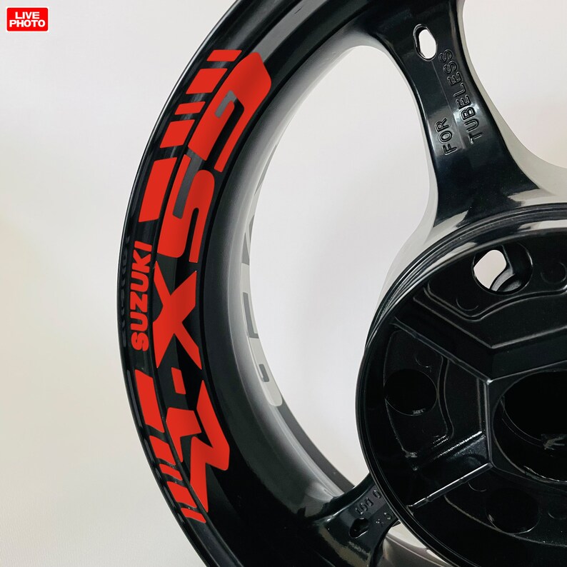 Suzuki GSX-R 600 Wheel Decals Rim Stickers for Suzuki Gsxr 600 - Etsy
