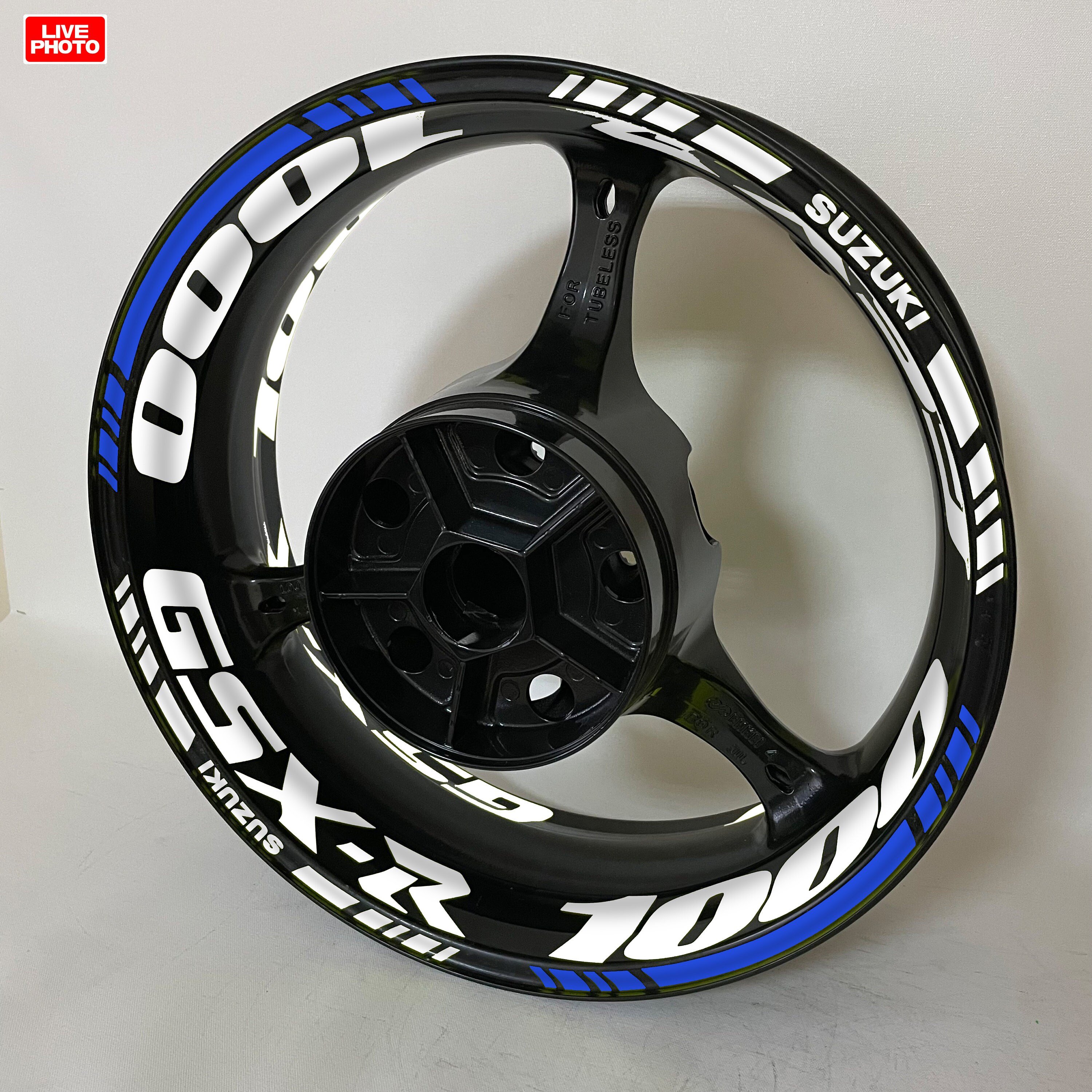 GSX-R 1000 Wheel Decals Motorcycle Suzuki Rim Stickers Gsxr 1000 Rim ...