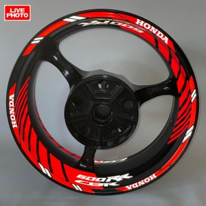 CBR 600RR Wheel Decals Honda Motorcycle Rim Stickers Cbr600rr ...