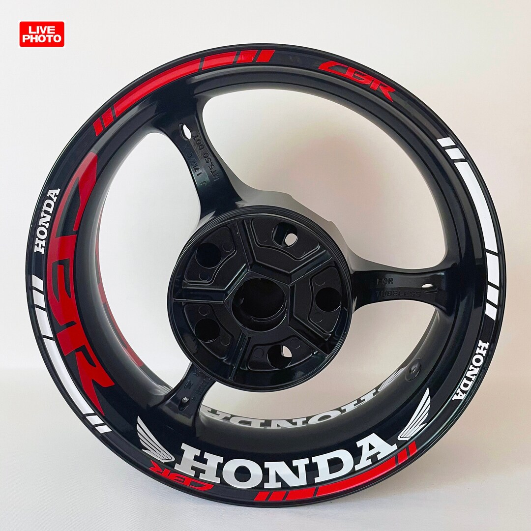 Honda Cbr Wheel Stickers Decals Rim Honda Cbr600rr 1000rr 954rr ...