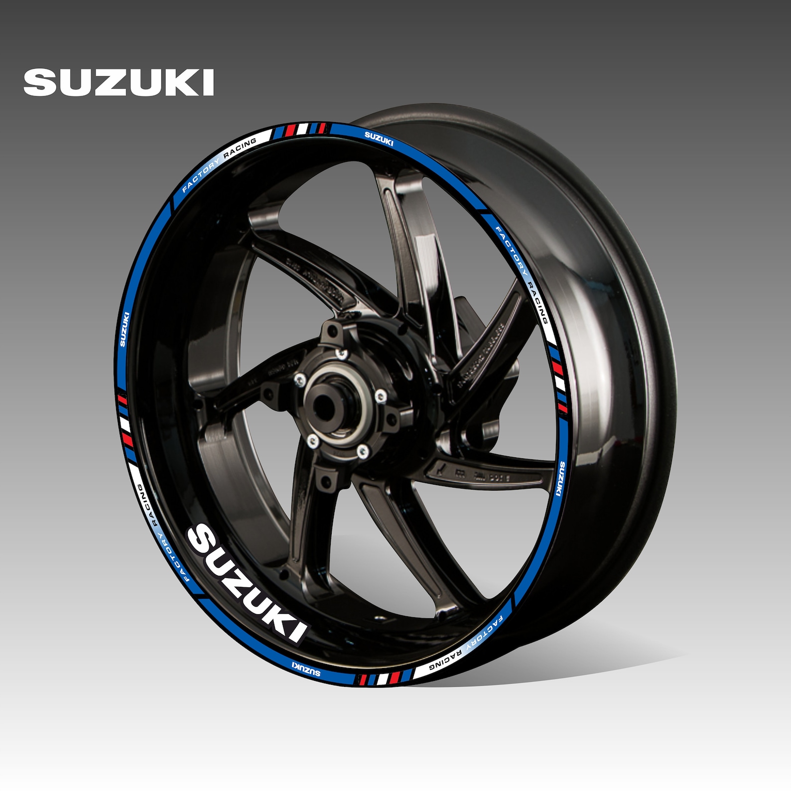 Suzuki Motorcycle Wheel Decals Gsxr Gsxs Gsr Bandit Katana Rim Stripes ...