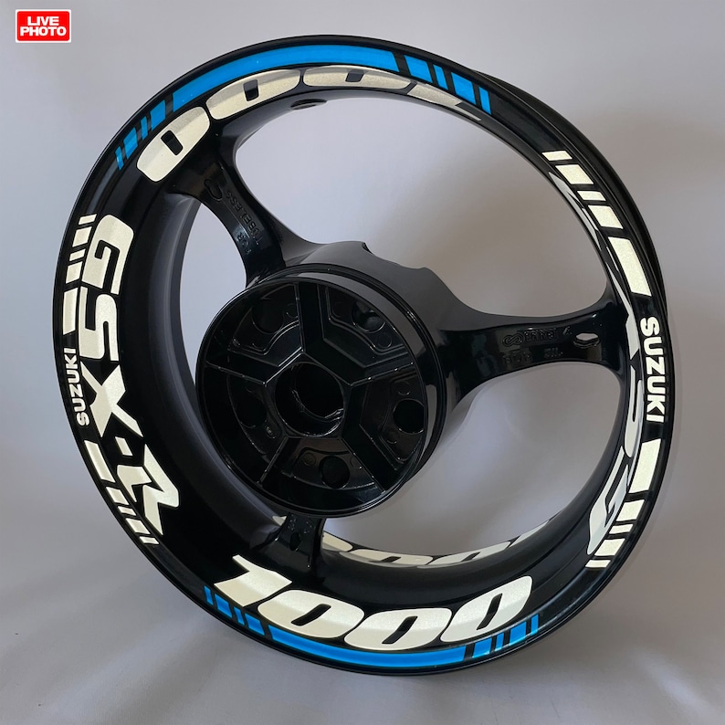GSX-R 1000 Wheel Decals Motorcycle Suzuki Rim Stickers Gsxr - Etsy